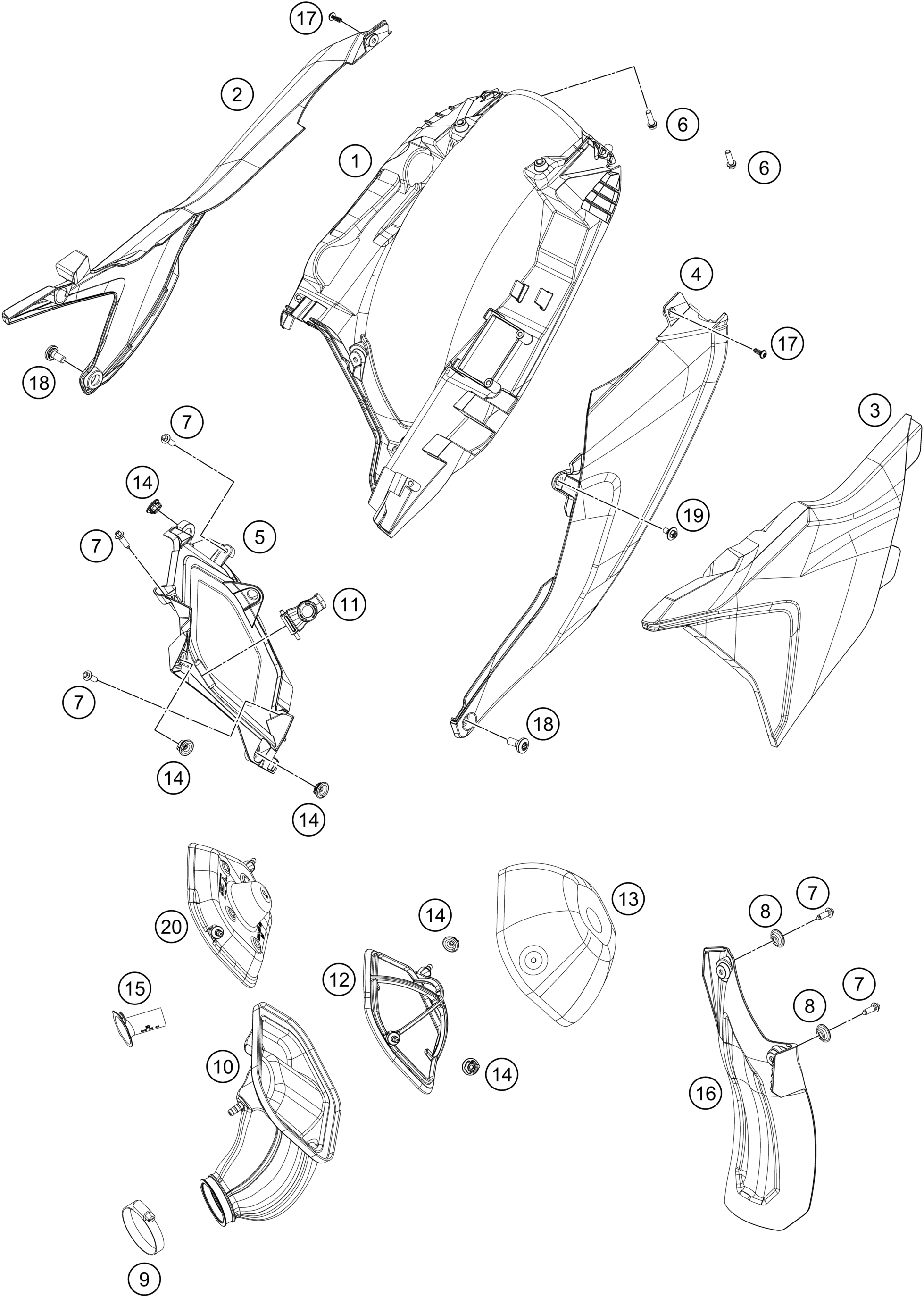 Luftfilter till KTM 300 EXC Tbi 2024